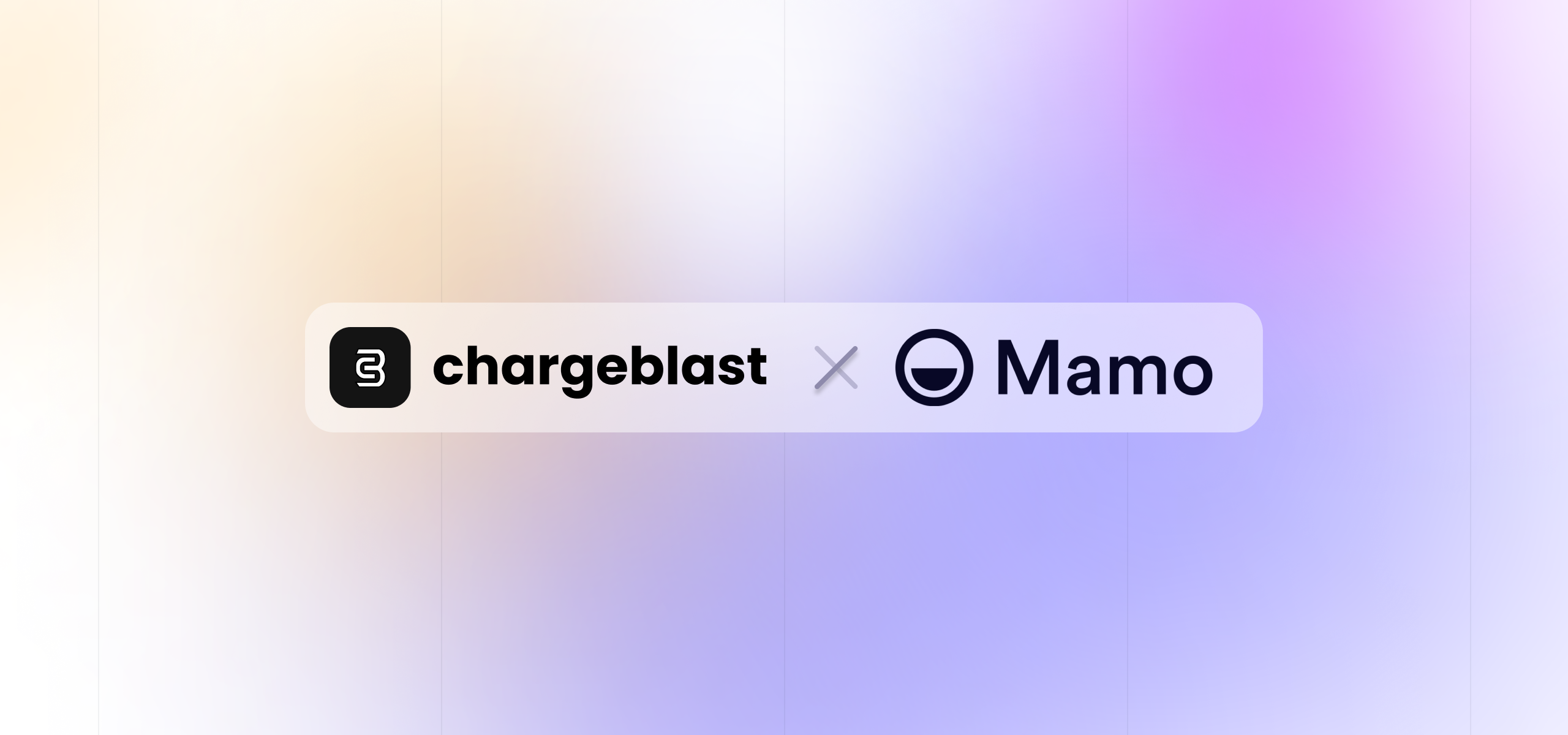 Chargeblast 🤝 Mamo