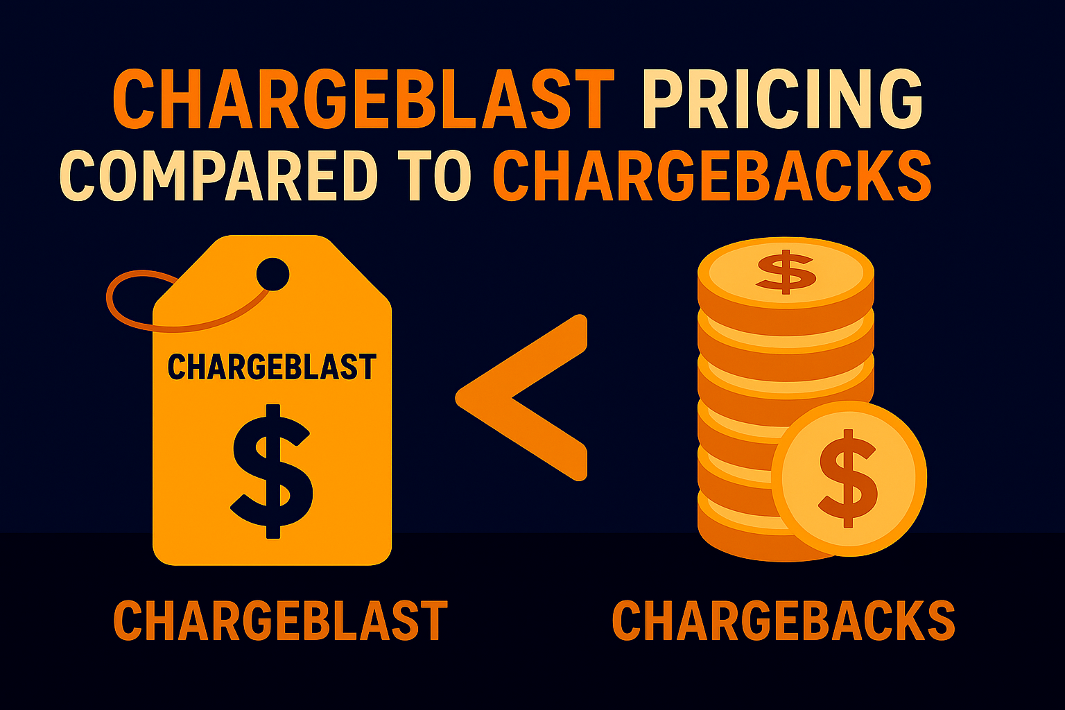Chargeblast Pricing Compared to Chargebacks