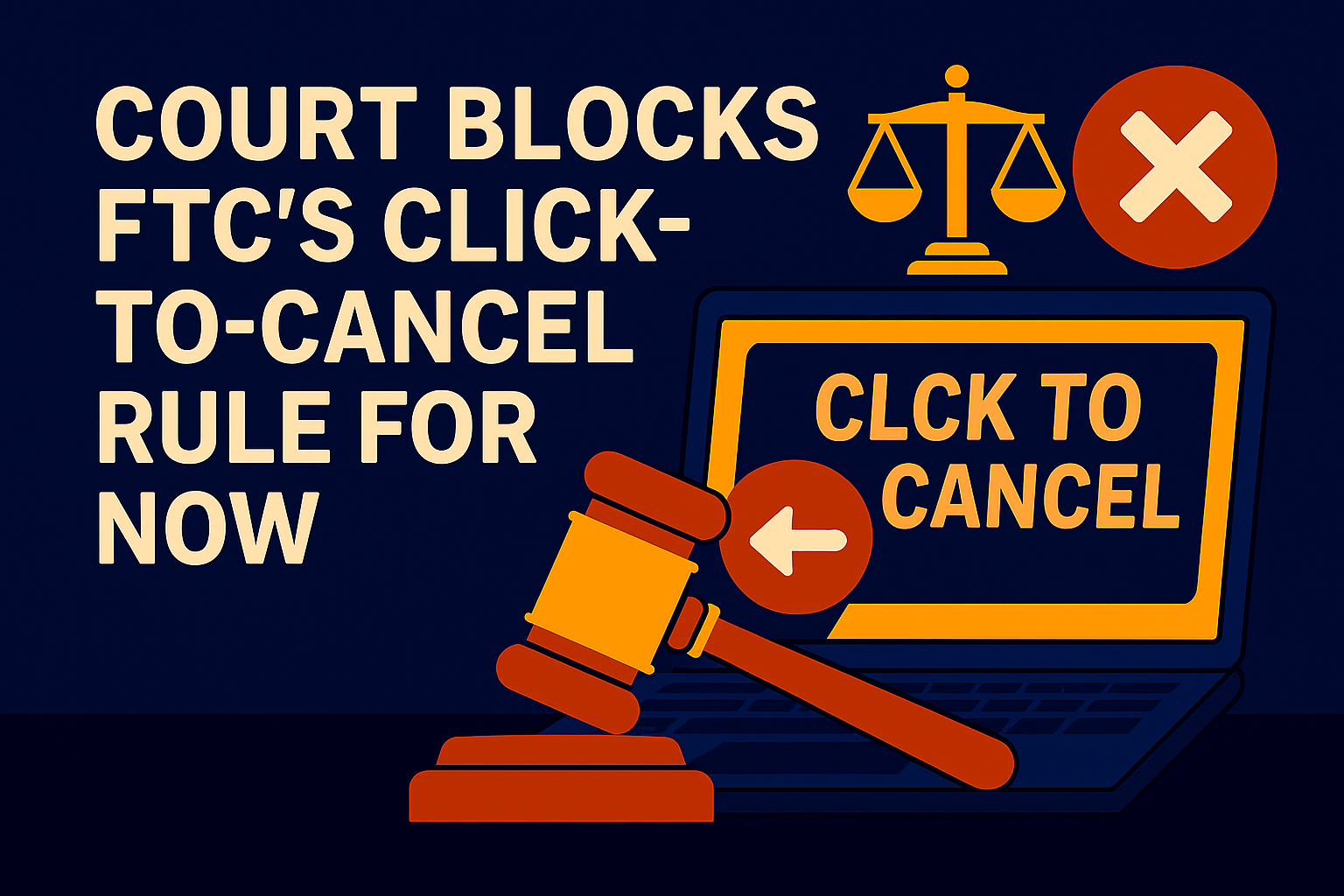Court Hits Pause on FTC’s Click-to-Cancel Rule