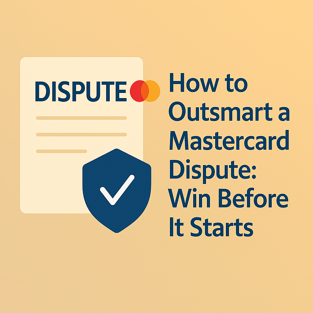 How to Outsmart a Mastercard Dispute: Win Before It Starts