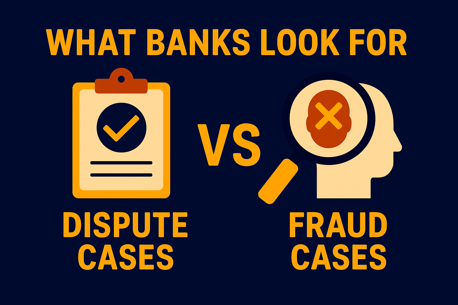 Dispute vs. Fraud Cases: What Banks Actually Look For