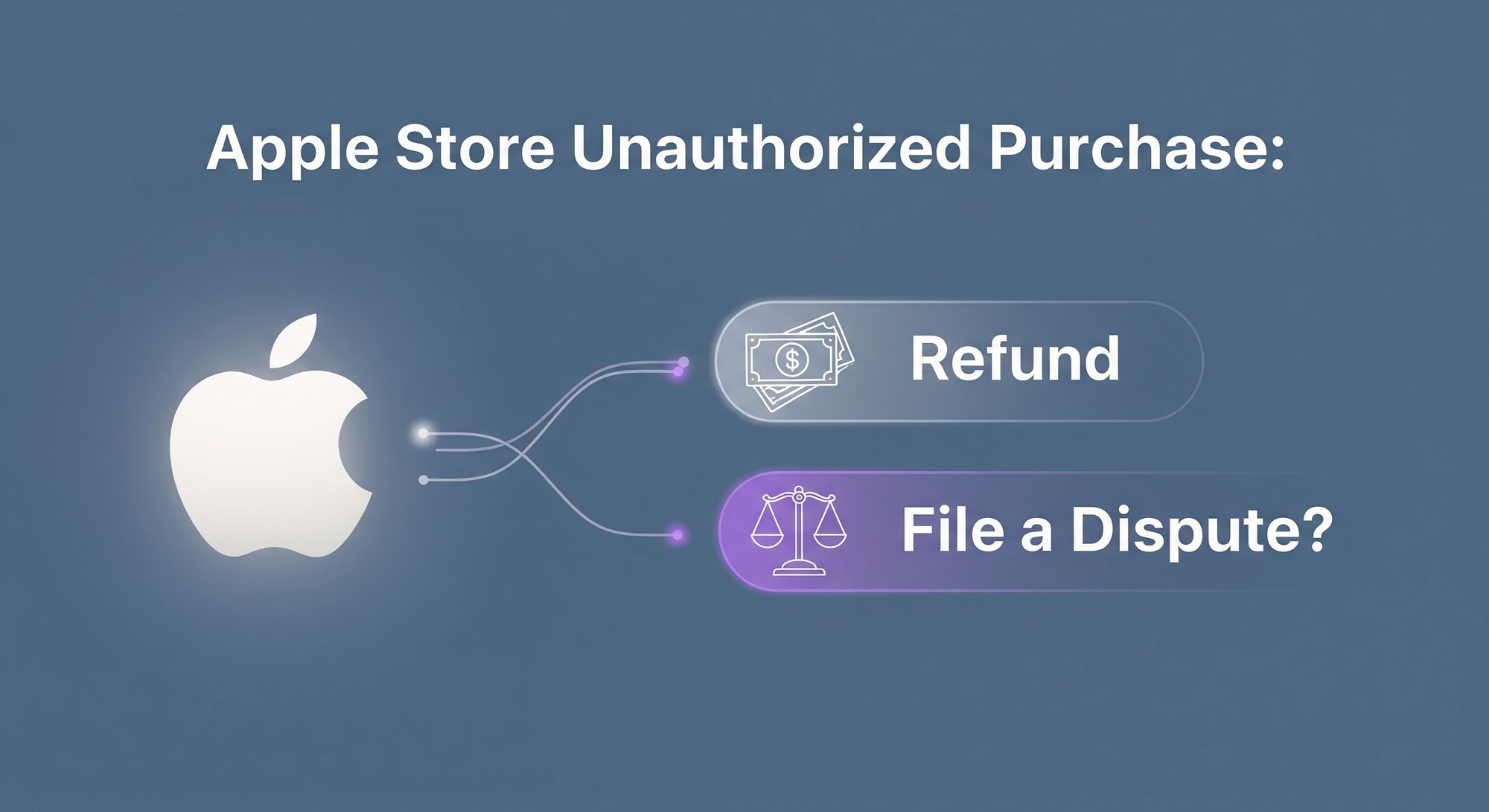 Apple Store Unauthorized Purchase: Refund or File a Dispute?