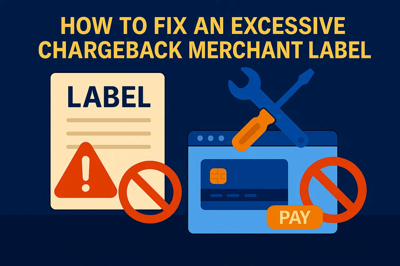 How to Fix an Excessive Chargeback Merchant Label