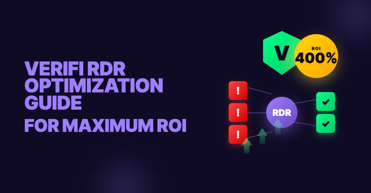 The Verifi RDR Optimization Guide for Maximum ROI