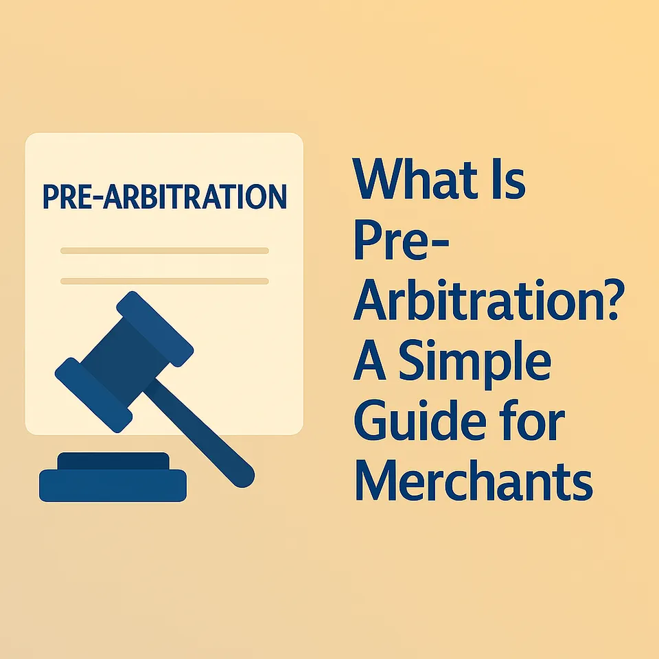 What Is Pre-Arbitration? A Simple Guide for Merchants