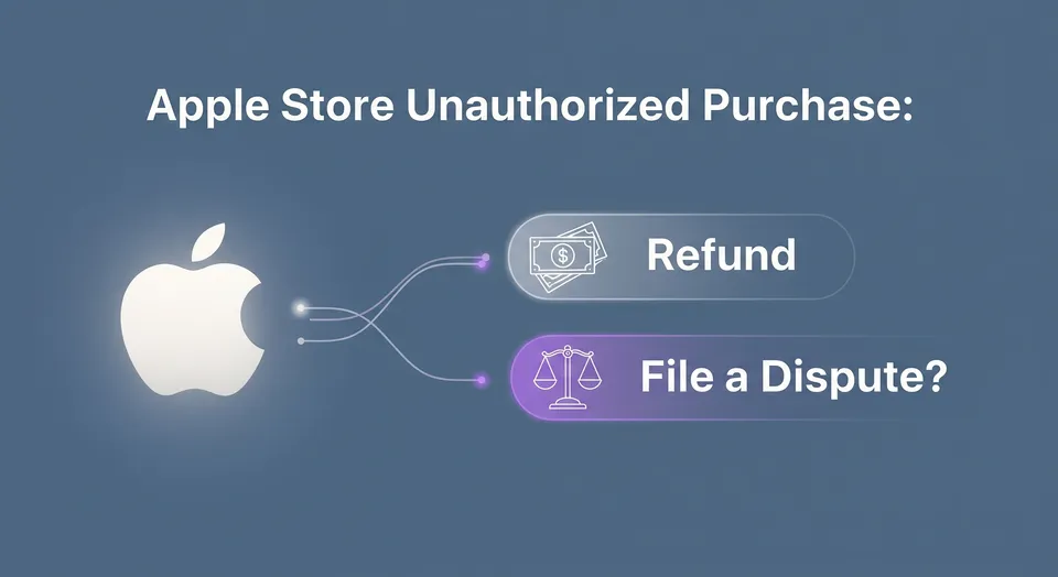 Apple Store Unauthorized Purchase: Refund or File a Dispute?