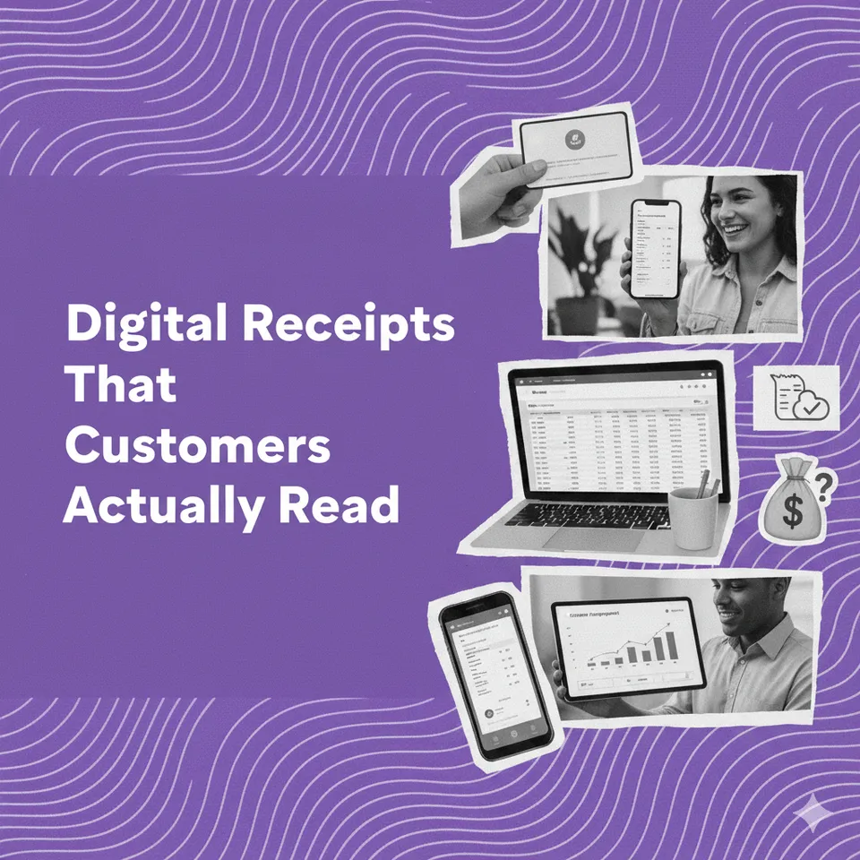 Digital Receipts That Customers Actually Read