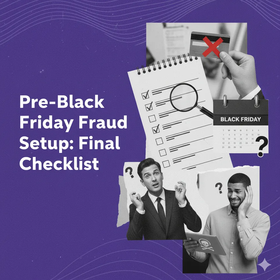 Pre-Black Friday Fraud Setup: Final Checklist